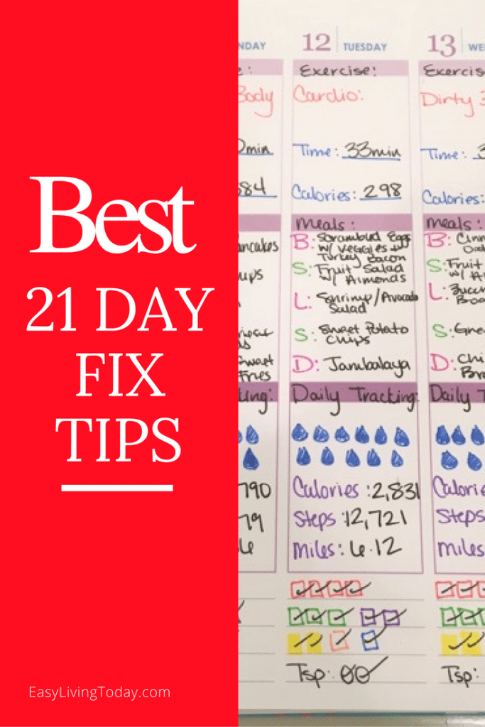The Best 21 Day Fix Tips to Keep You Going!