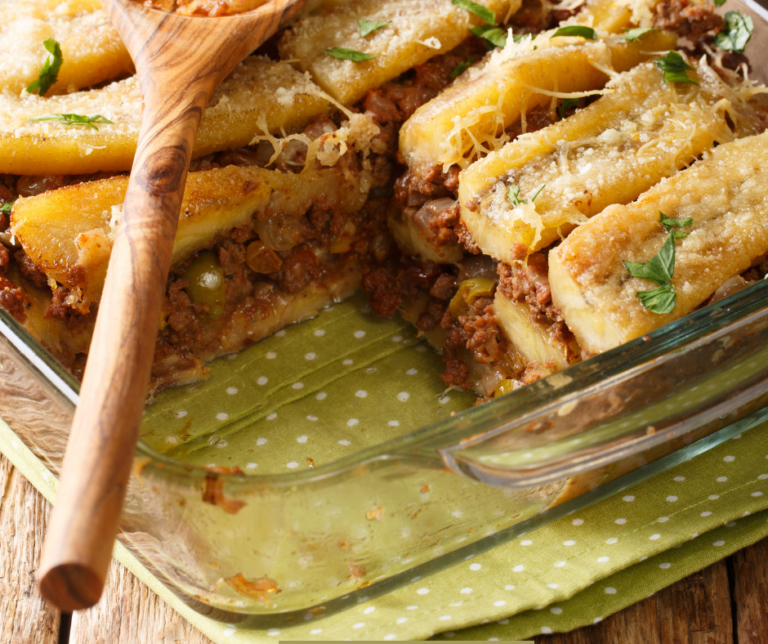 Healthy Pastelón Recipe: Puerto Rican Plantain Lasagna